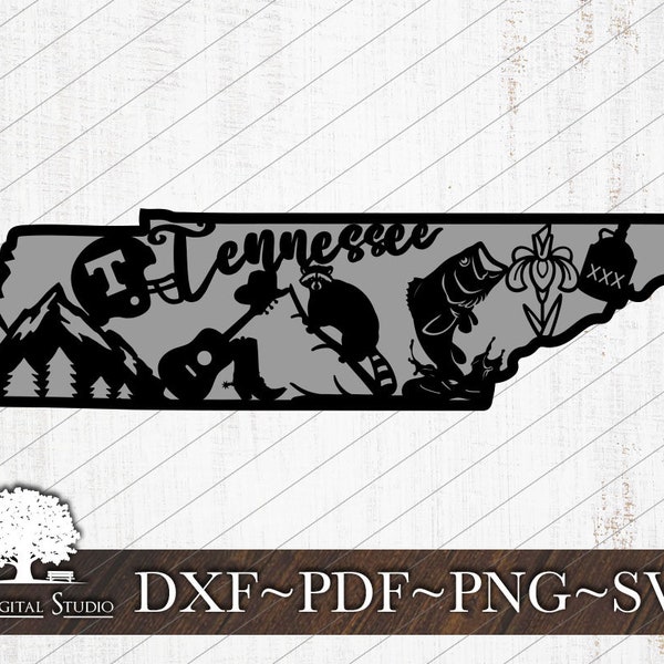 Tennessee Svg - Etsy
