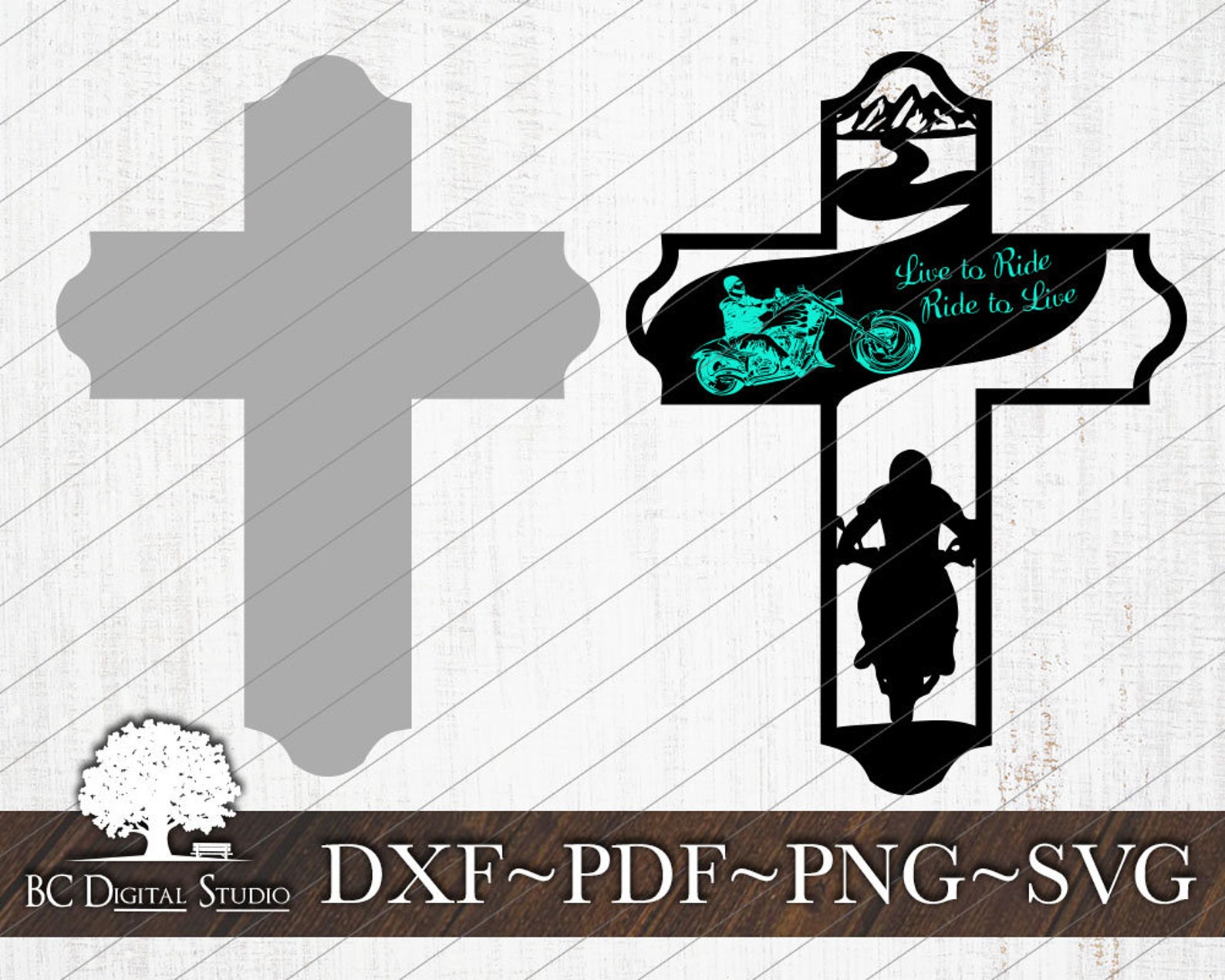 Biker Cross SVG Motorcycle Cross SVG Harley Cross Svg - Etsy