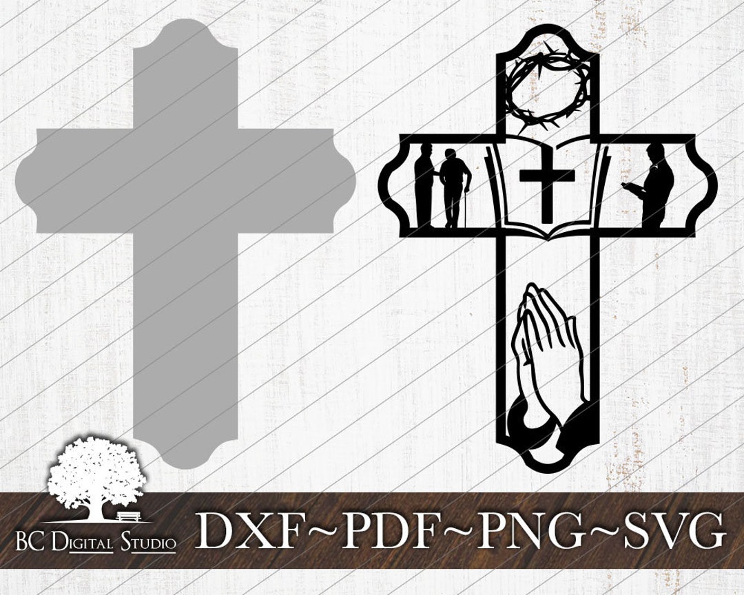 Pastor Cross SVG | Preacher Cross SVG | Digital File Download | Dxf Pdf ...