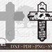 Diver Cross SVG | Digital File Download | Dxf Pdf Png Svg | Commercial ...