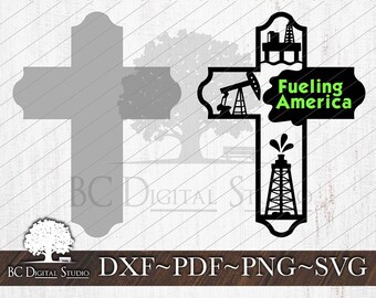 Oilfield Dxf File | Etsy