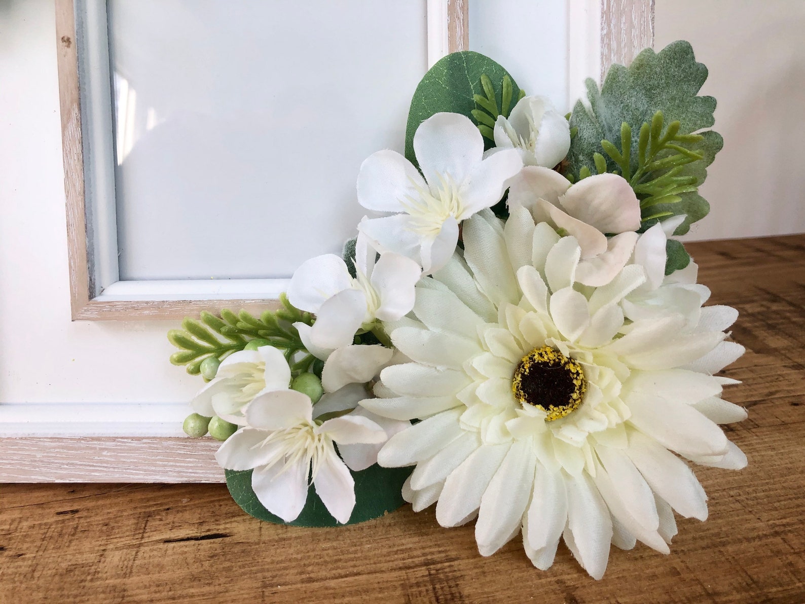 Flower Photo Frame Floral Frame Baby Shower Wedding Decor | Etsy