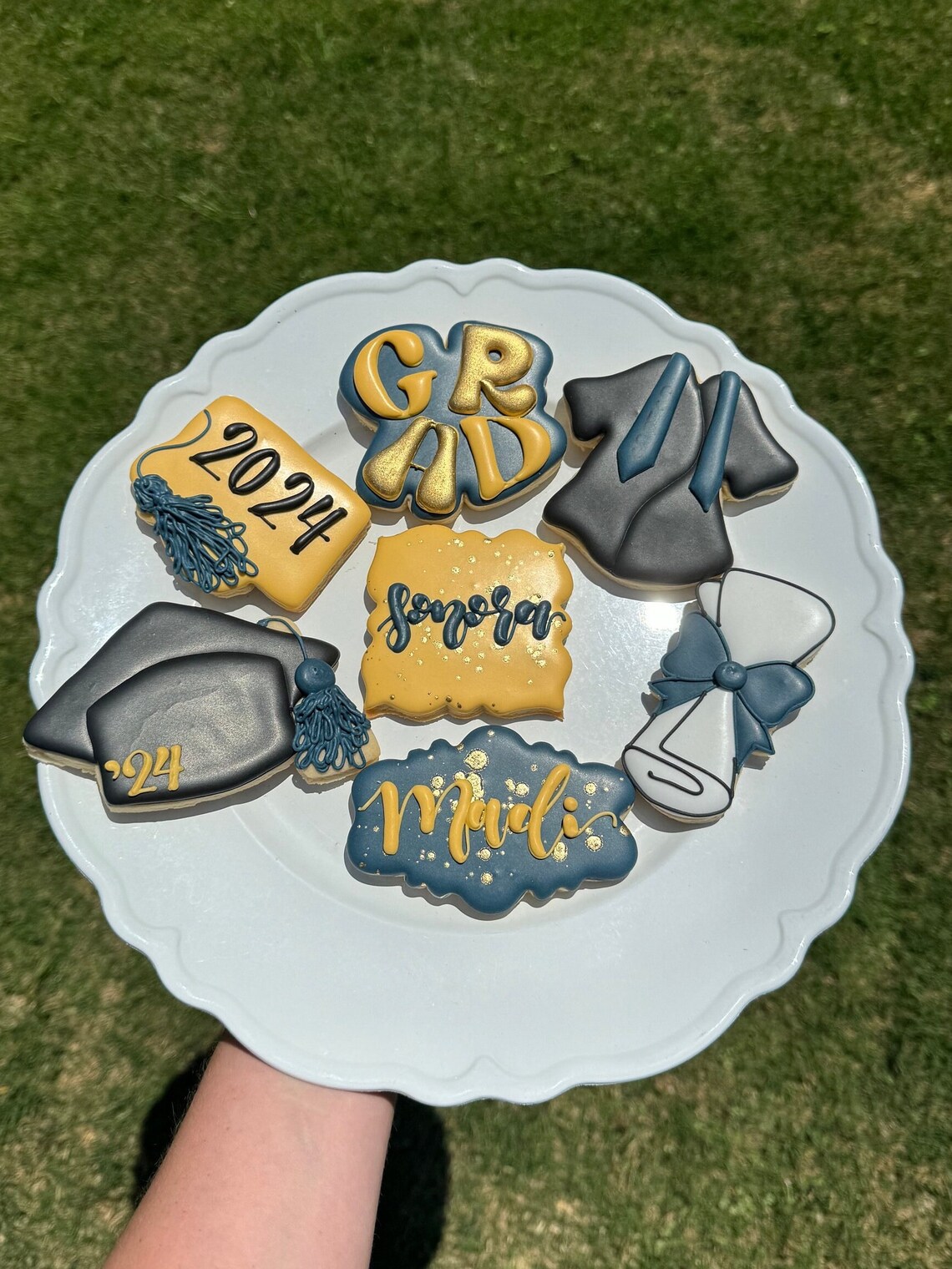 12 Custom Graduation Cookies - Etsy