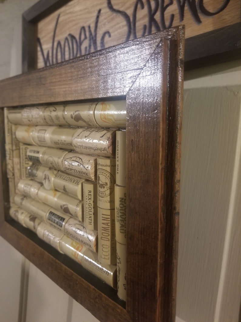Framed Wine Cork Board, Wine Corks, Wine Crafts - Etsy
