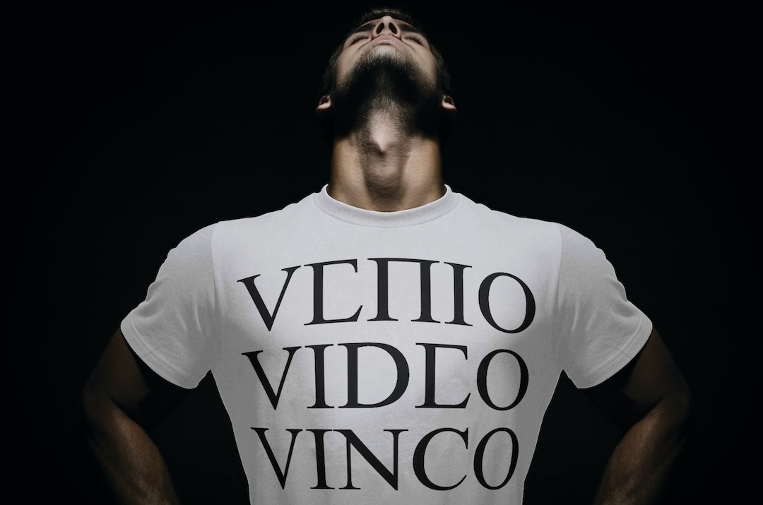 Venio Video Vinco (veni Vidi Vici) | Latin Phrase Unisex T-shirt - Etsy