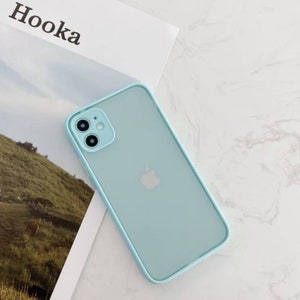 Pastel Colours Shockproof Camera Protection Cases for iPhone 11 12 13 ...