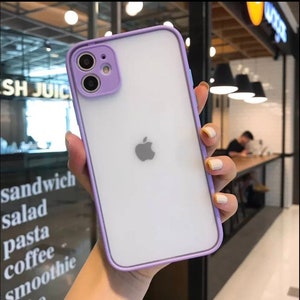 Pastel Colours Shockproof Camera Protection Cases for iPhone 11 12 13 ...