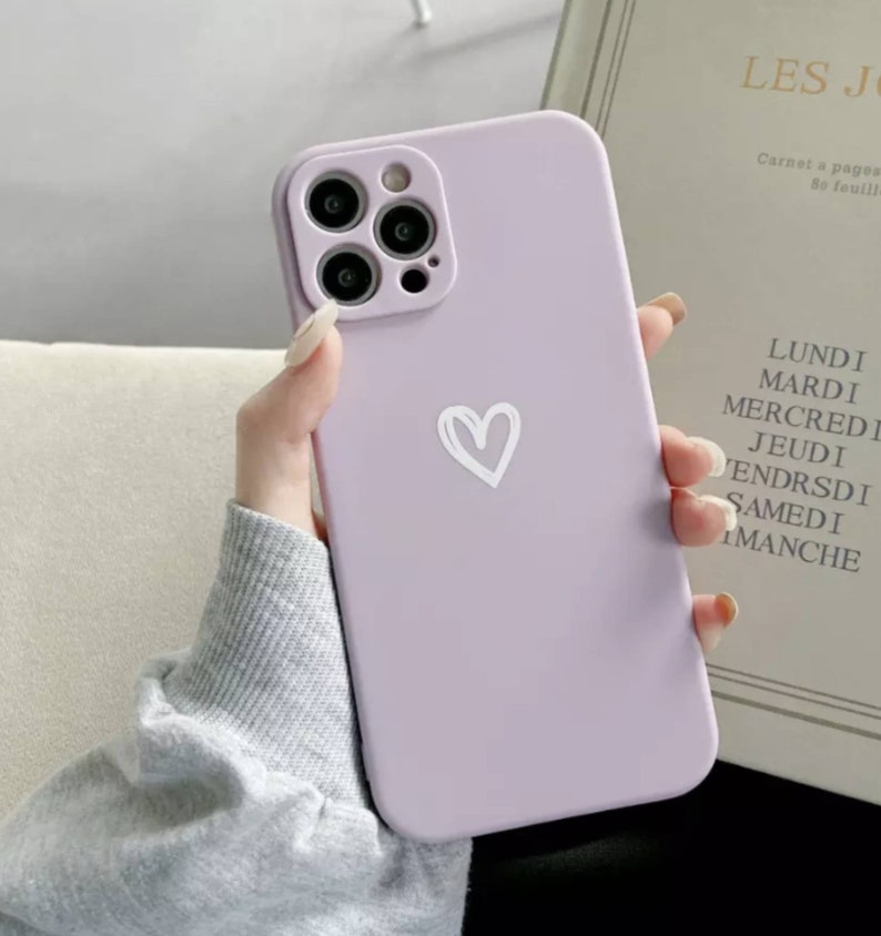Heart Shape Pastel Colours Shockproof Case for 11 12 13 14 - Etsy UK