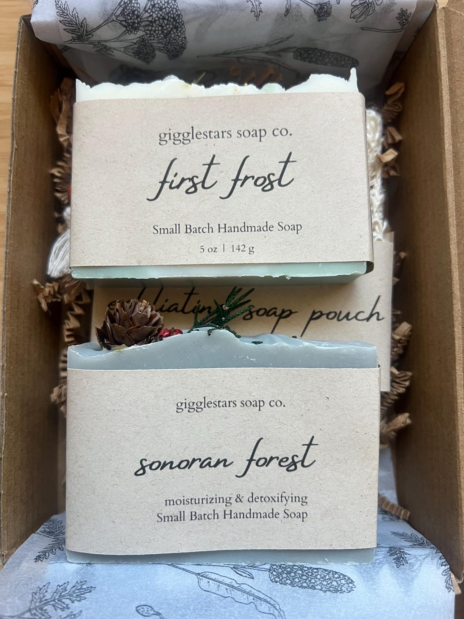 Soap Duo Handmade Gift Box Set | Natural Hand Crafted Soap ...