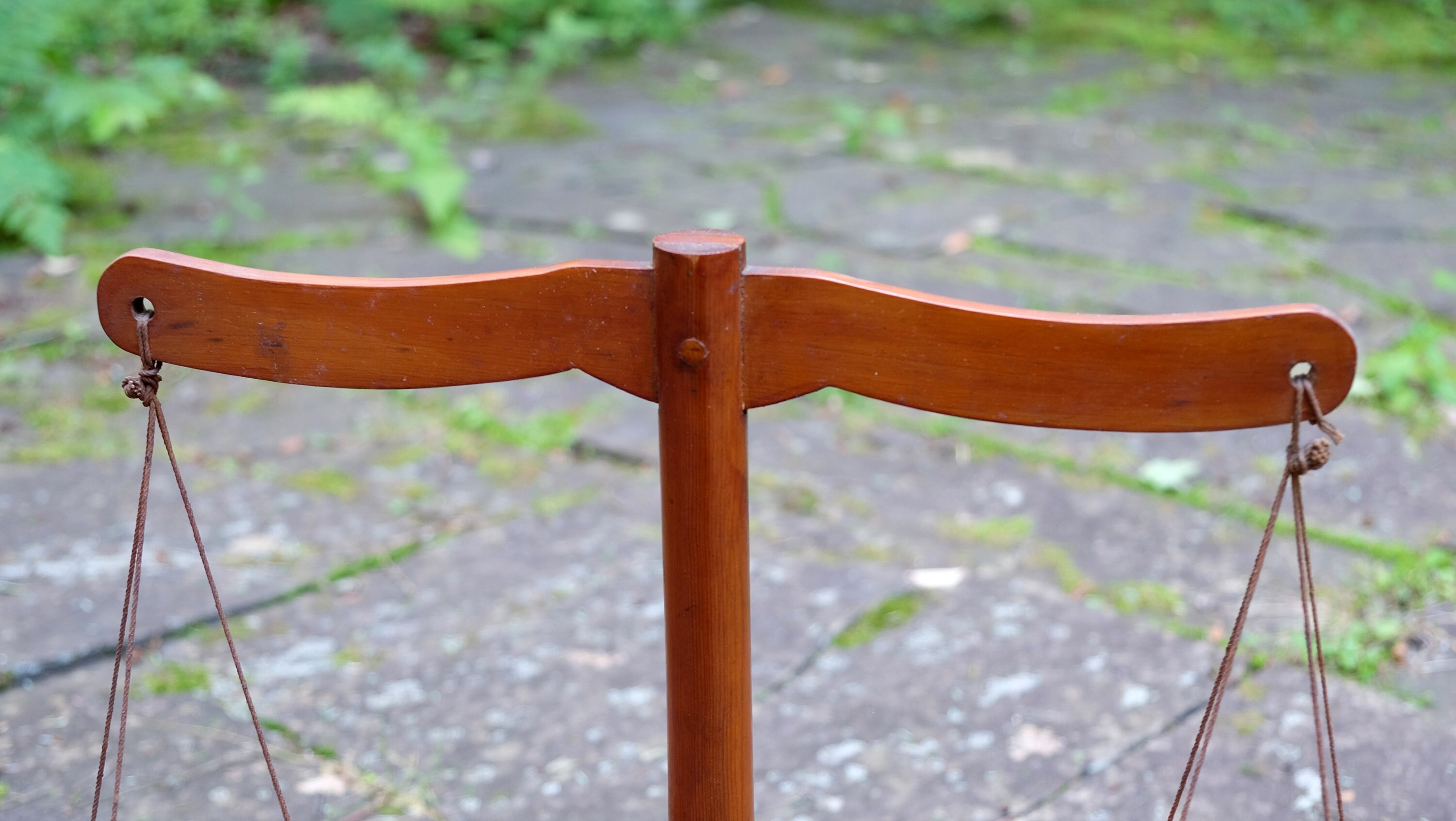 Antique Wooden Scale of Justice - Etsy