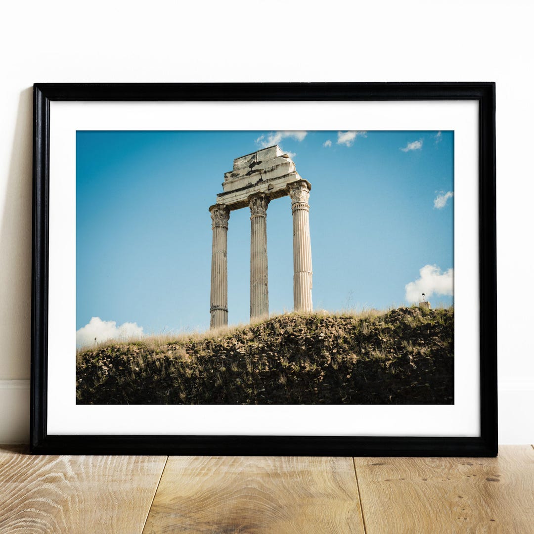 Ancient Roman Columns Printable Wall Art - Etsy
