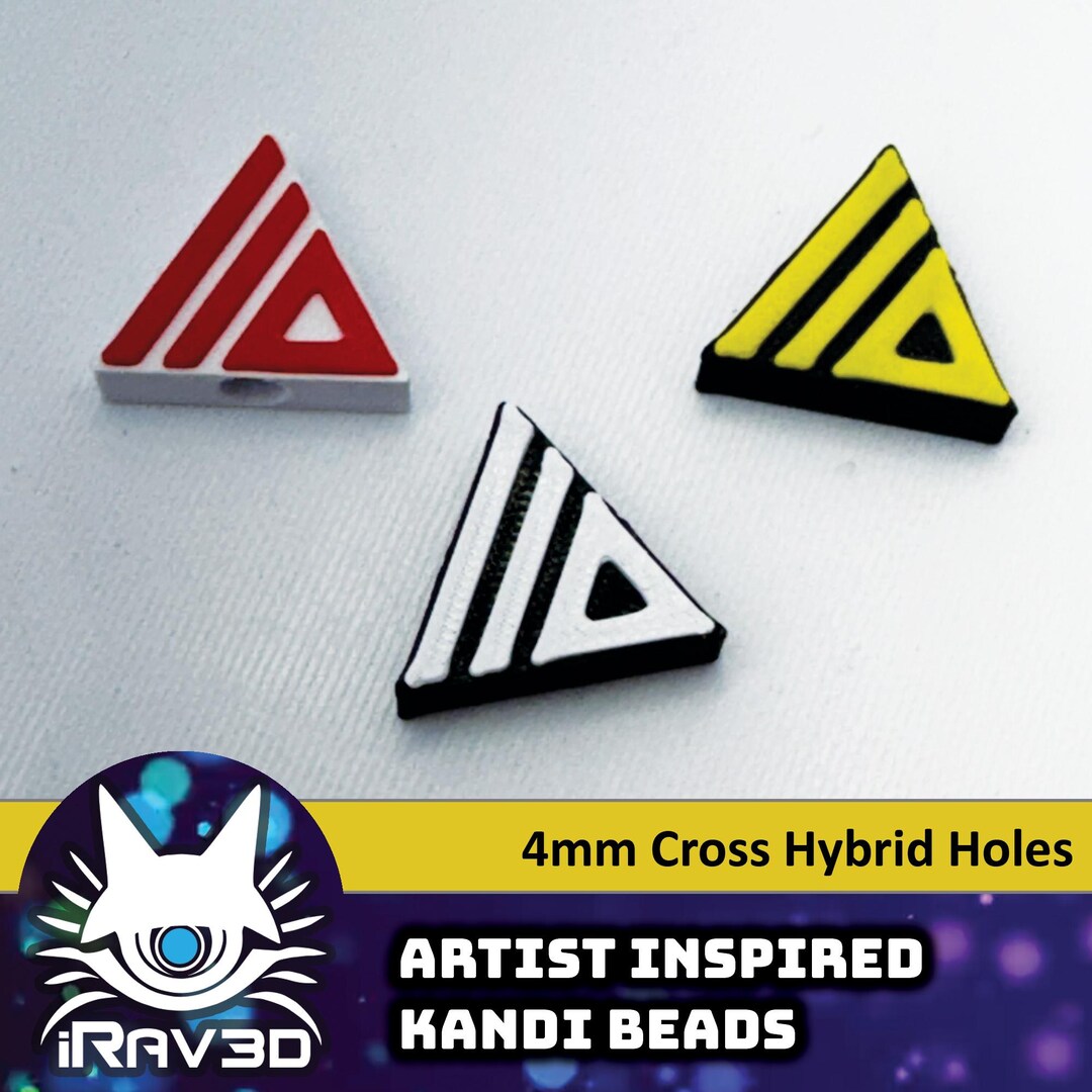 Fan Art Atliens Kandi Beads Colorful Beads for Rave Bracelets Festival ...