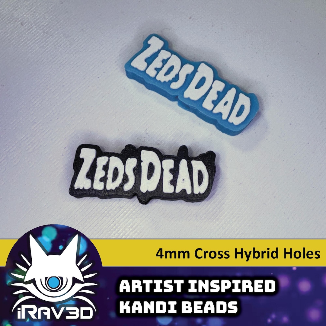 Fan Art Zedsdead Kandi Beads Colorful Beads for Rave Bracelets Festival ...