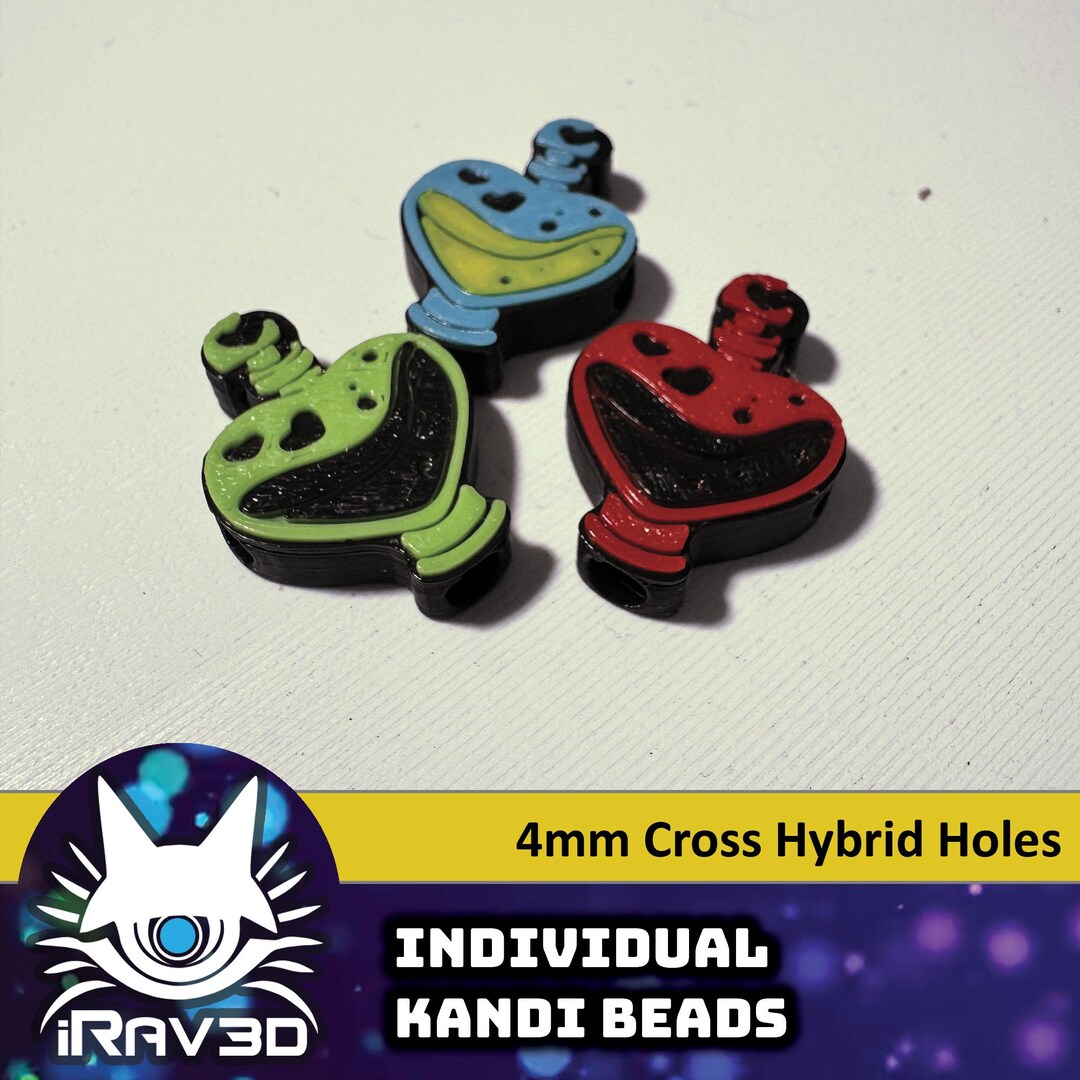 Potion Bottle Inspired Kandi Beads – Colorful Beads for Rave Bracelets ...