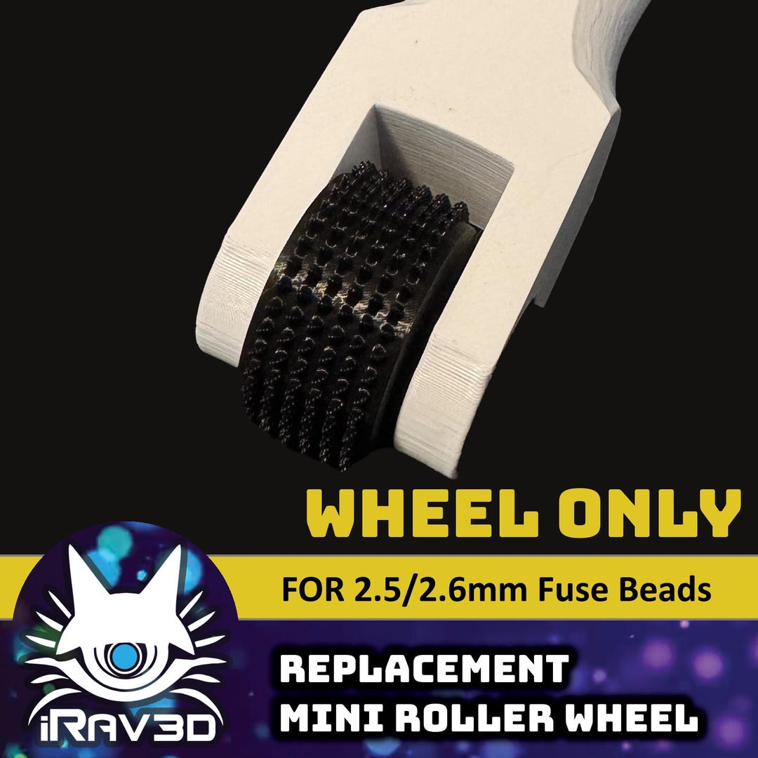 The Original Mini Spiked Roller Replacement Wheel© by Irav3d - Etsy