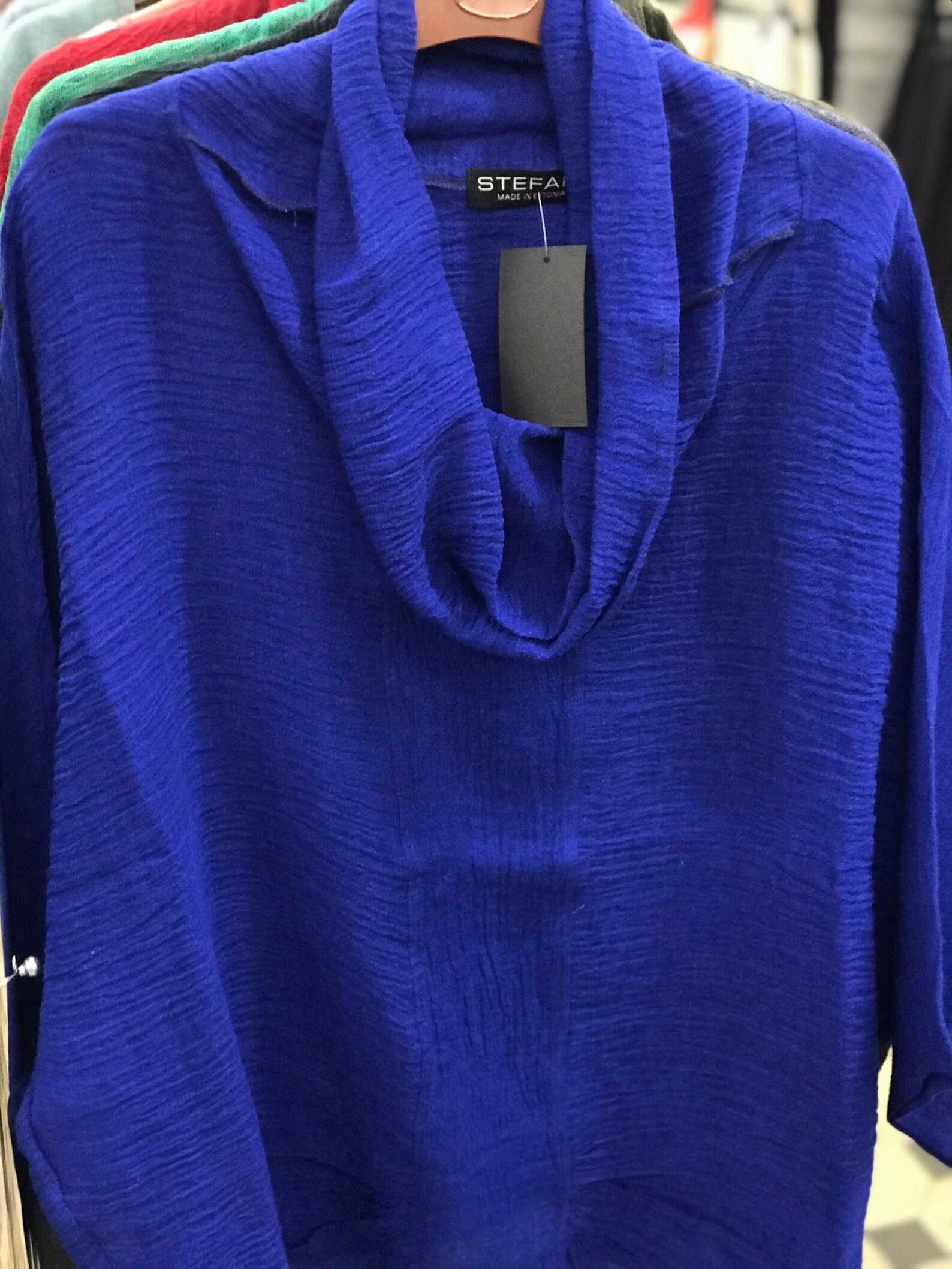 Crinkle Linen Tunic Pure Linen Lovely Model One Size - Etsy