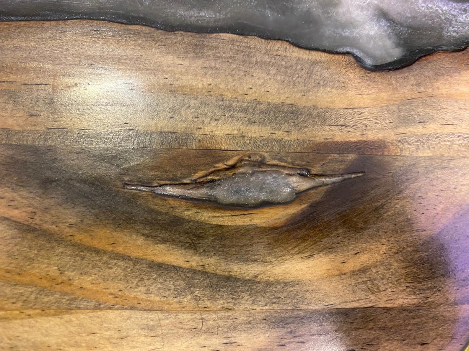 Handmade Cheese Board, Wooden Epoxy Resin Cheese Board, Handcrafted ...