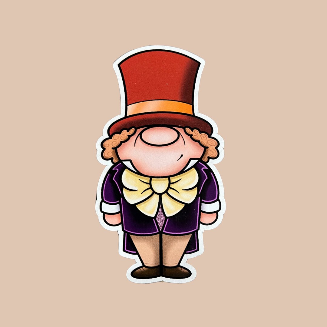 Willy Wonka Magnet - Etsy