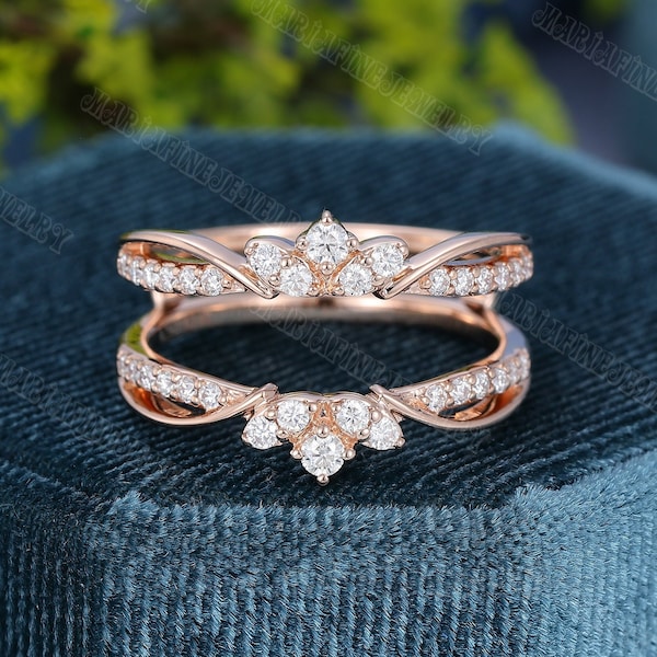 Curved Wedding Band Art Deco - Etsy