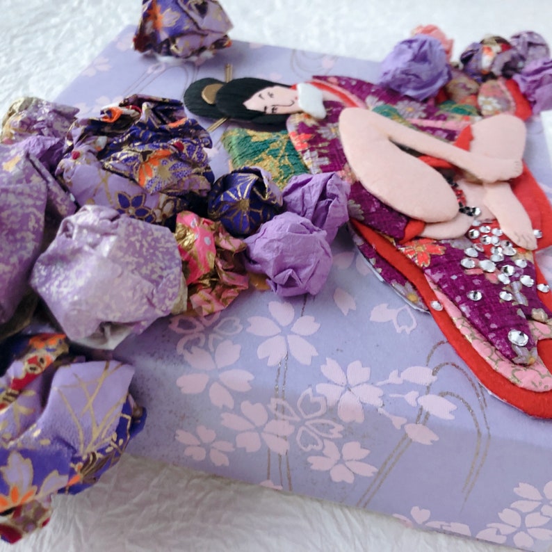 Traditional Japanese Crafts Oshie Art Shunga Ukiyo-e - Etsy