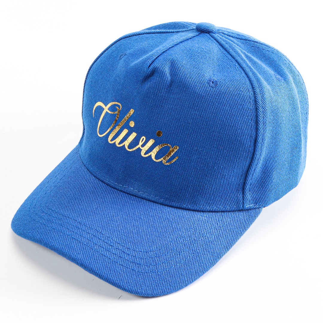 Personalized Baseball Cap - Name Logo Initial Cotton Sun Hat Sports Dad ...