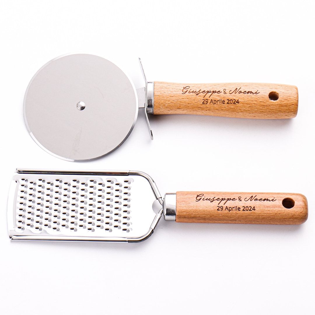Personalized Kitchen Utensil Gadget New Home Gift Pizza Cutter Slicer ...