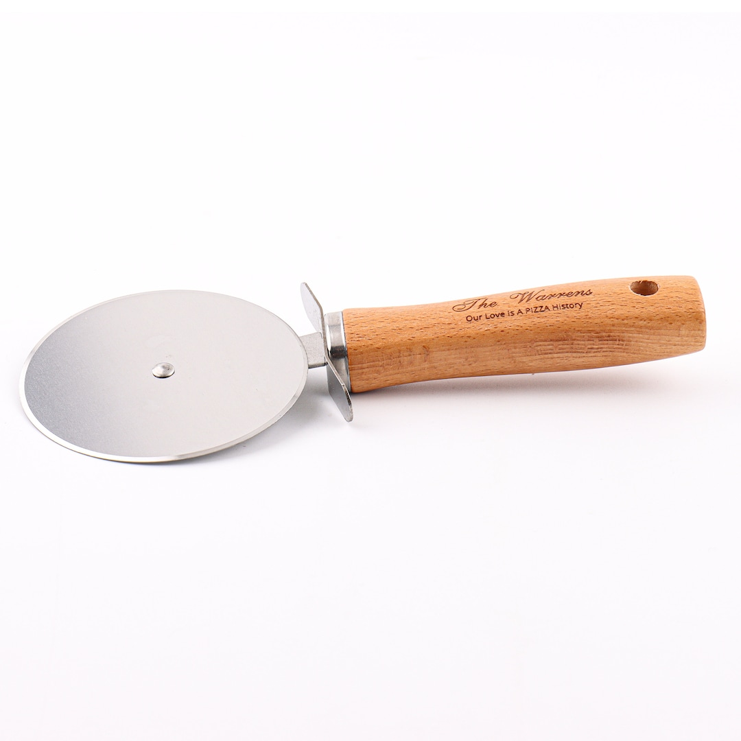 Personalized Pizza Cutter Wheel, Custom Large Blade for Cutting Through ...