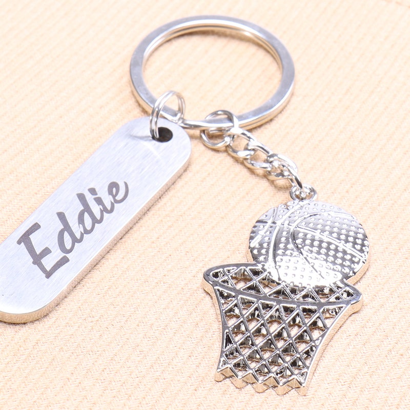 Basketball Keychain - Etsy