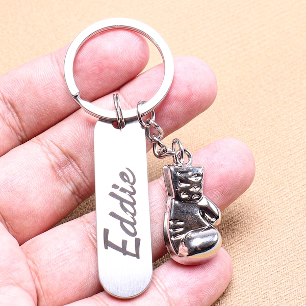 Boxing Glove Key Ring - Etsy