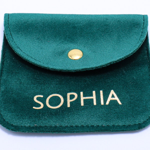 Personalized Snap Closure Pouch - Etsy