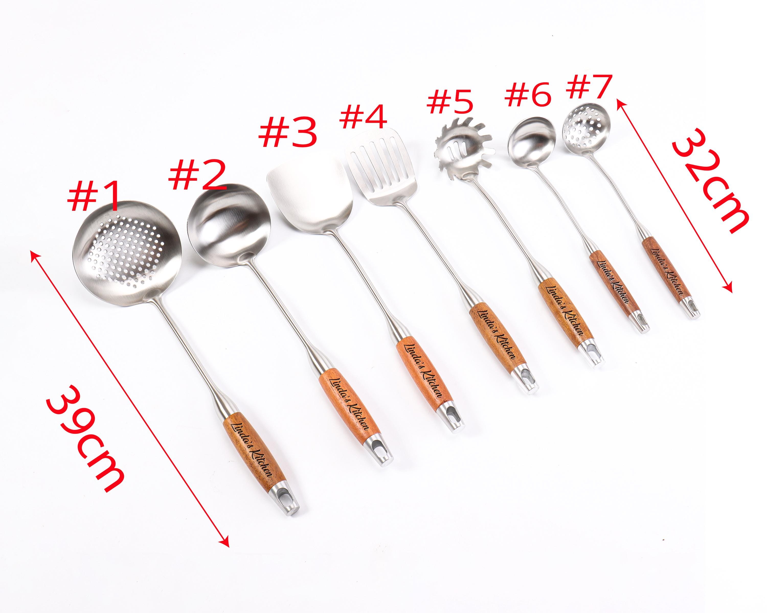 Customized Cooking Tool Soup Laddle Housewarming Gift Stainless Steel ...