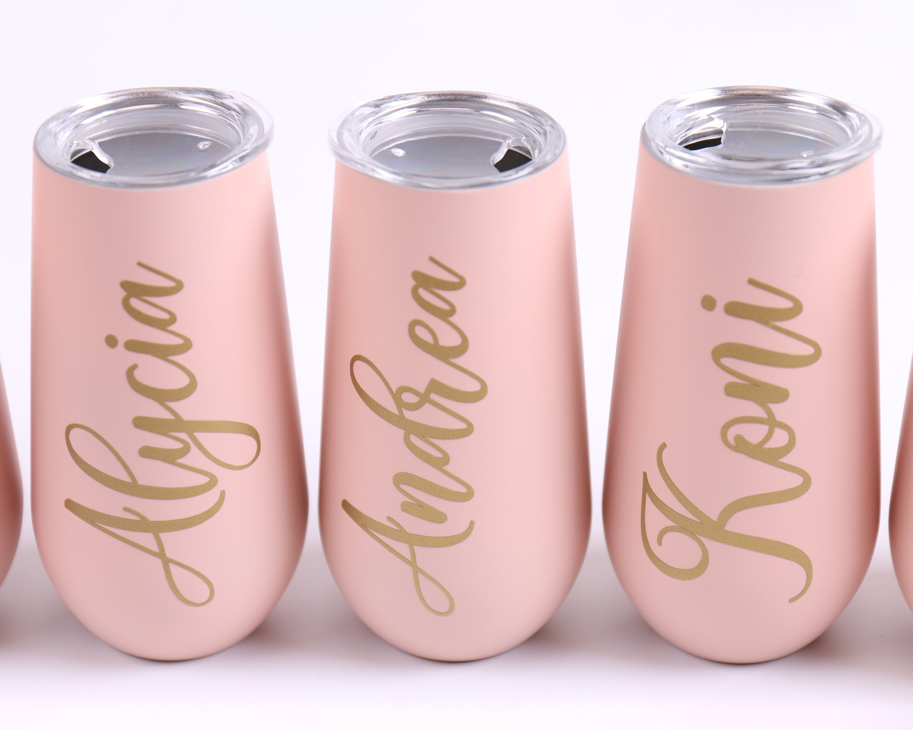 Personalized Bridesmaid Gift Name Monogrammed Tumbler 6oz | Etsy