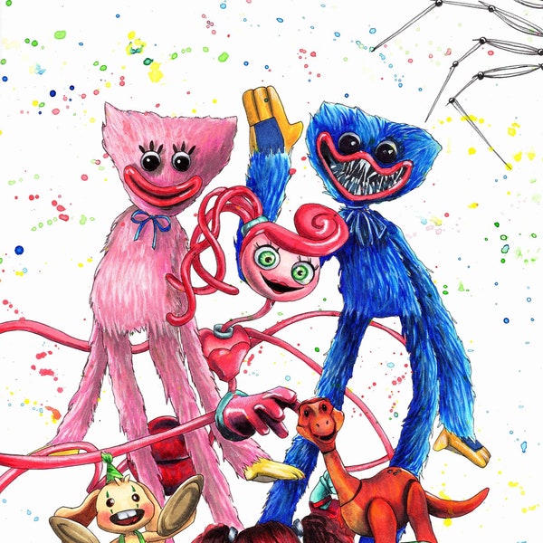 Poppy Playtime Sticker - Etsy