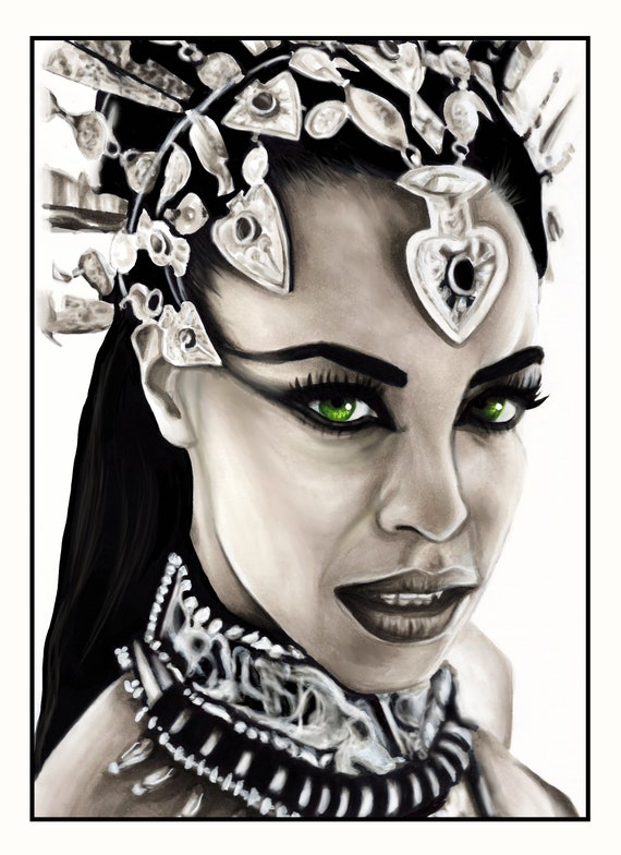 Queen of the Damned Art Print | Etsy