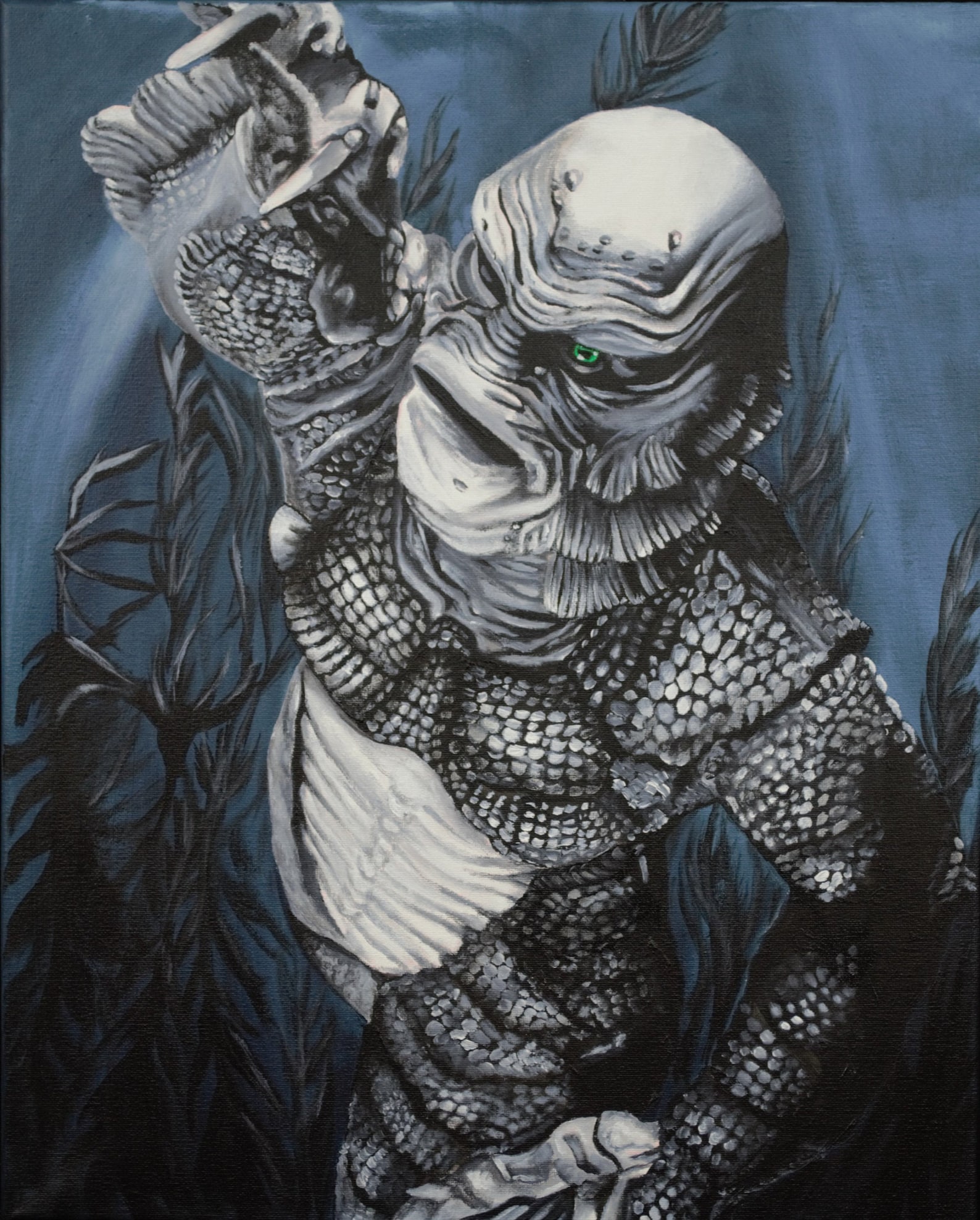 The Creature From the Black Lagoon Art Print | Etsy