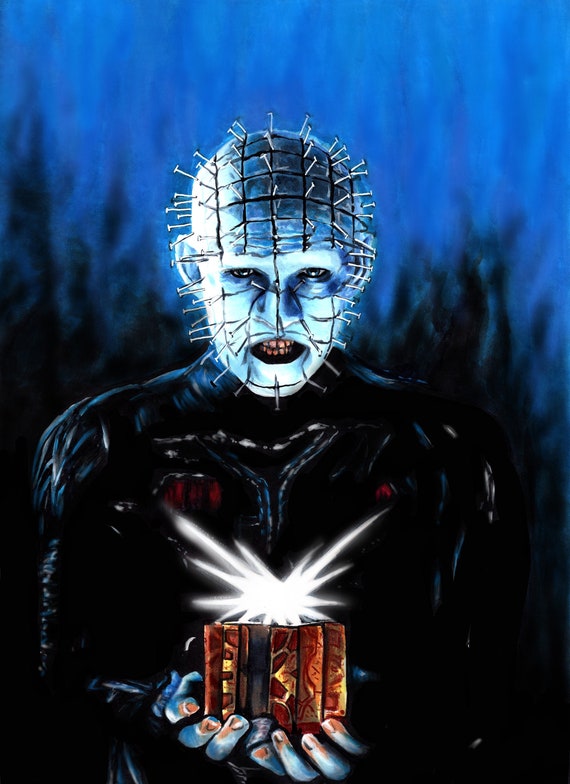Pinhead From Hellraiser Art Print - Etsy