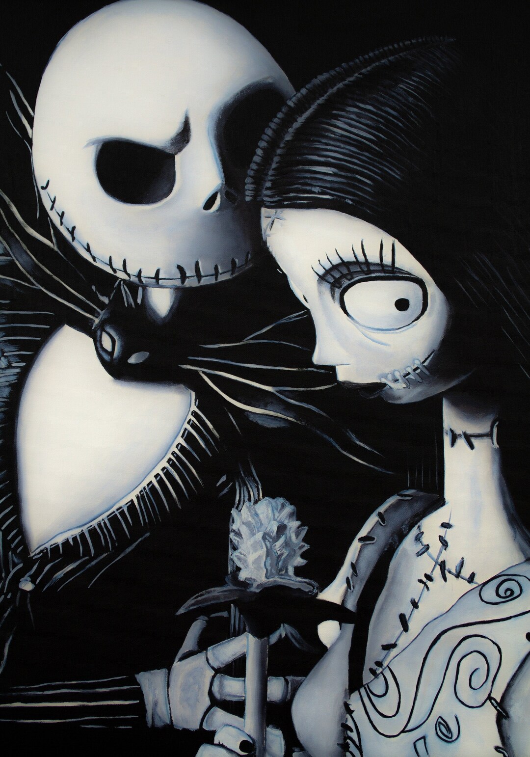 Nightmare Before Christmas Art Print - Etsy