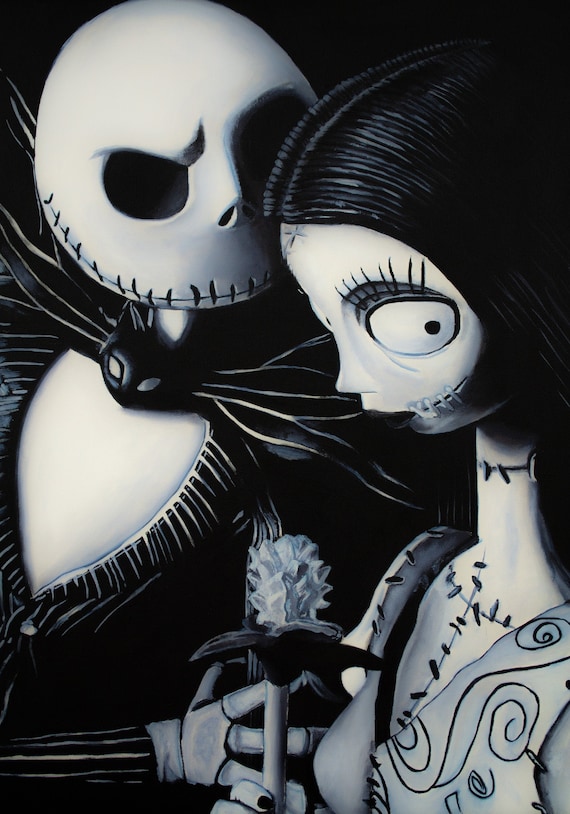 Nightmare Before Christmas Art Print | Etsy