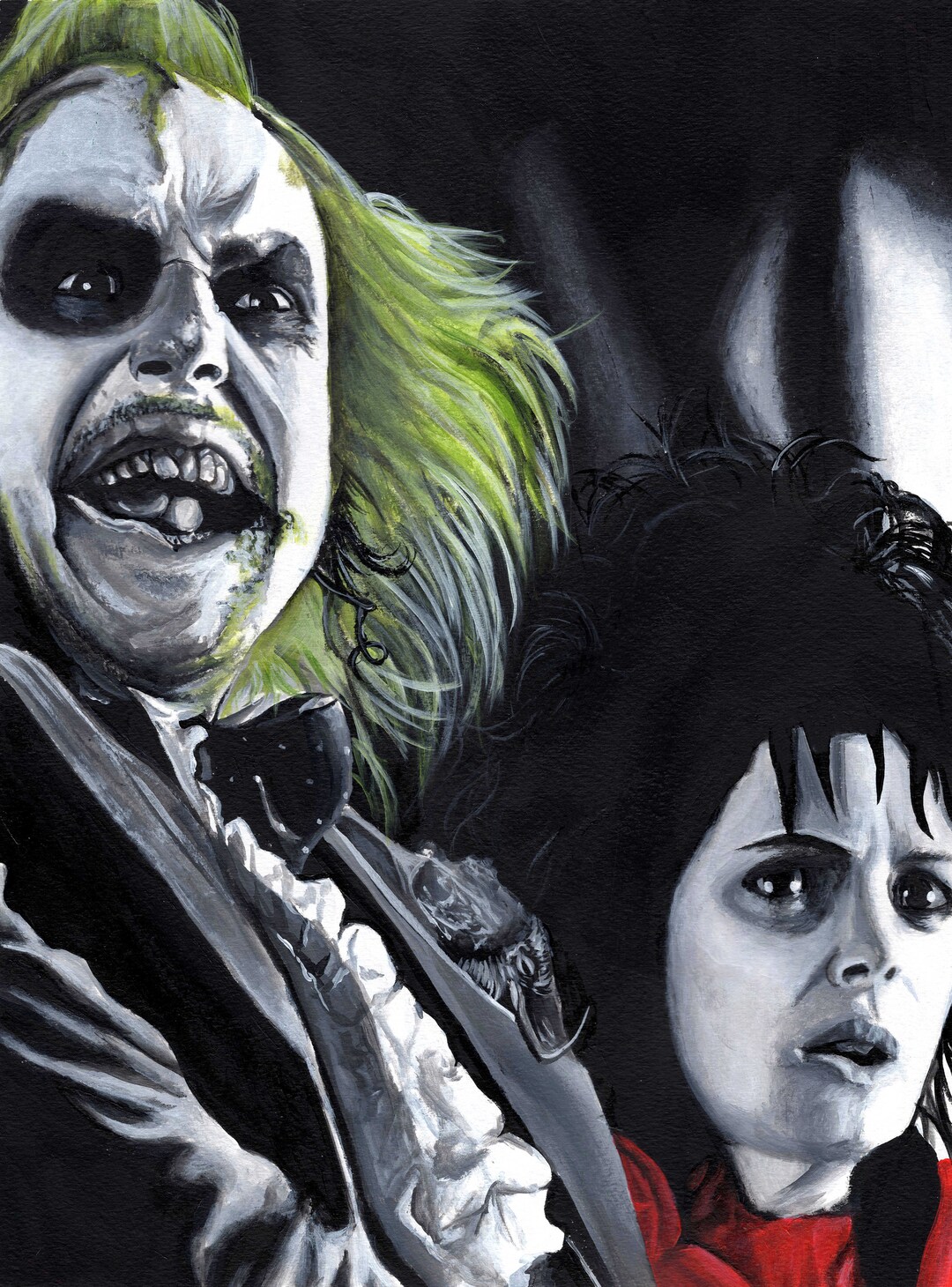 Beetlejuice Art Print - Etsy