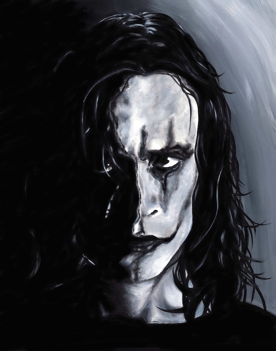 The Crow Art Print | Etsy