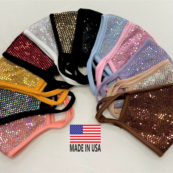 Bling Mask - Etsy