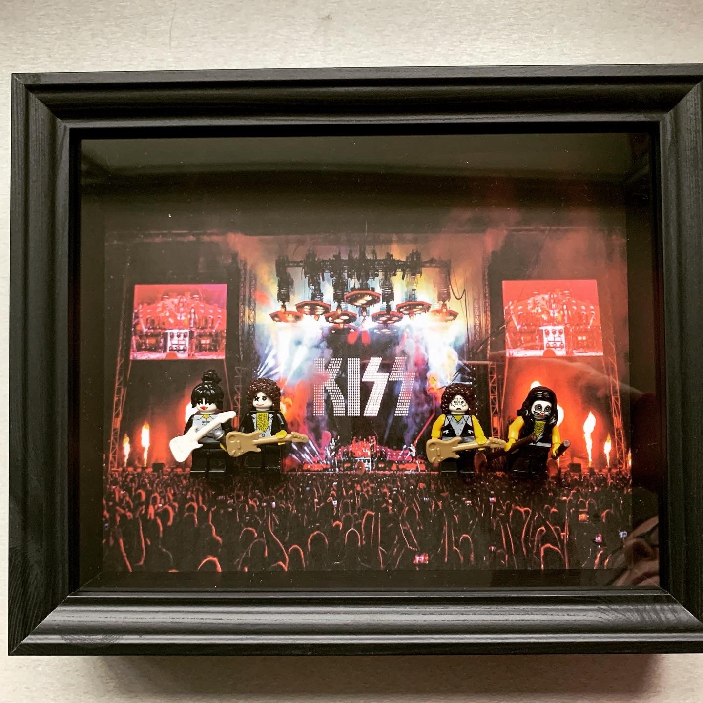 Kiss Band Lego Frame - Etsy UK