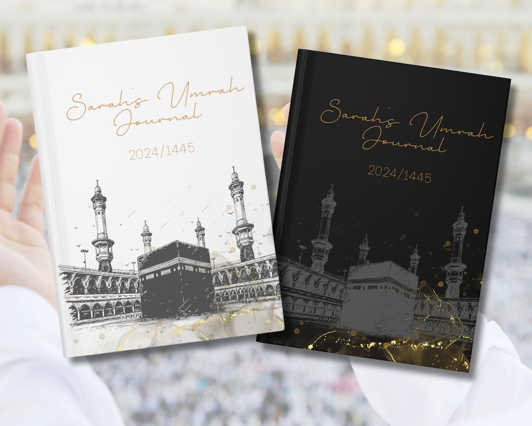 Personalized Hajj & Umrah Journal, Hajj Gift, Hajj Journal, Hajj ...