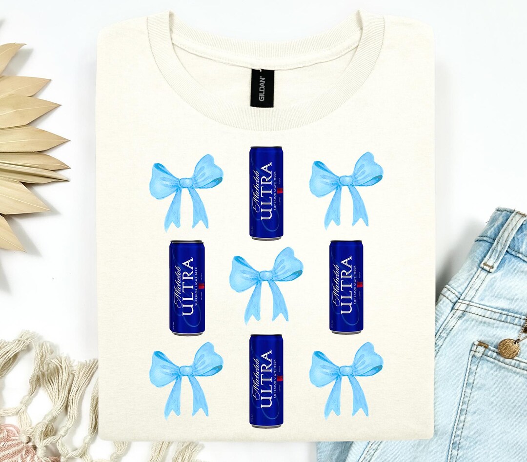 Michelob Ultra T-shirt, Coquette Style Mich Ultra Shirt, Gifts for Mich ...