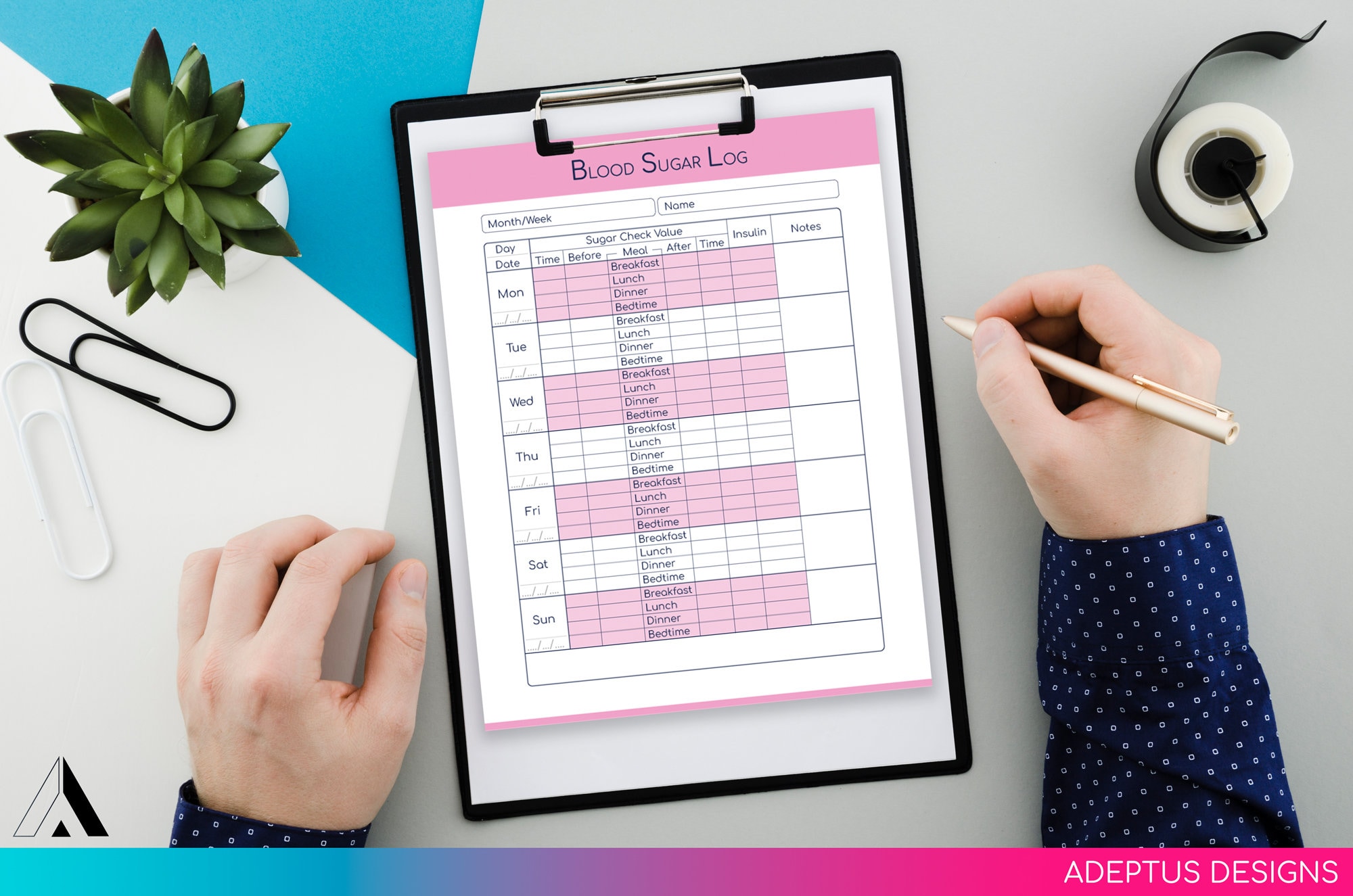 Printable Blood Sugar Glucose Log Book Graph Tracker Journal | Etsy