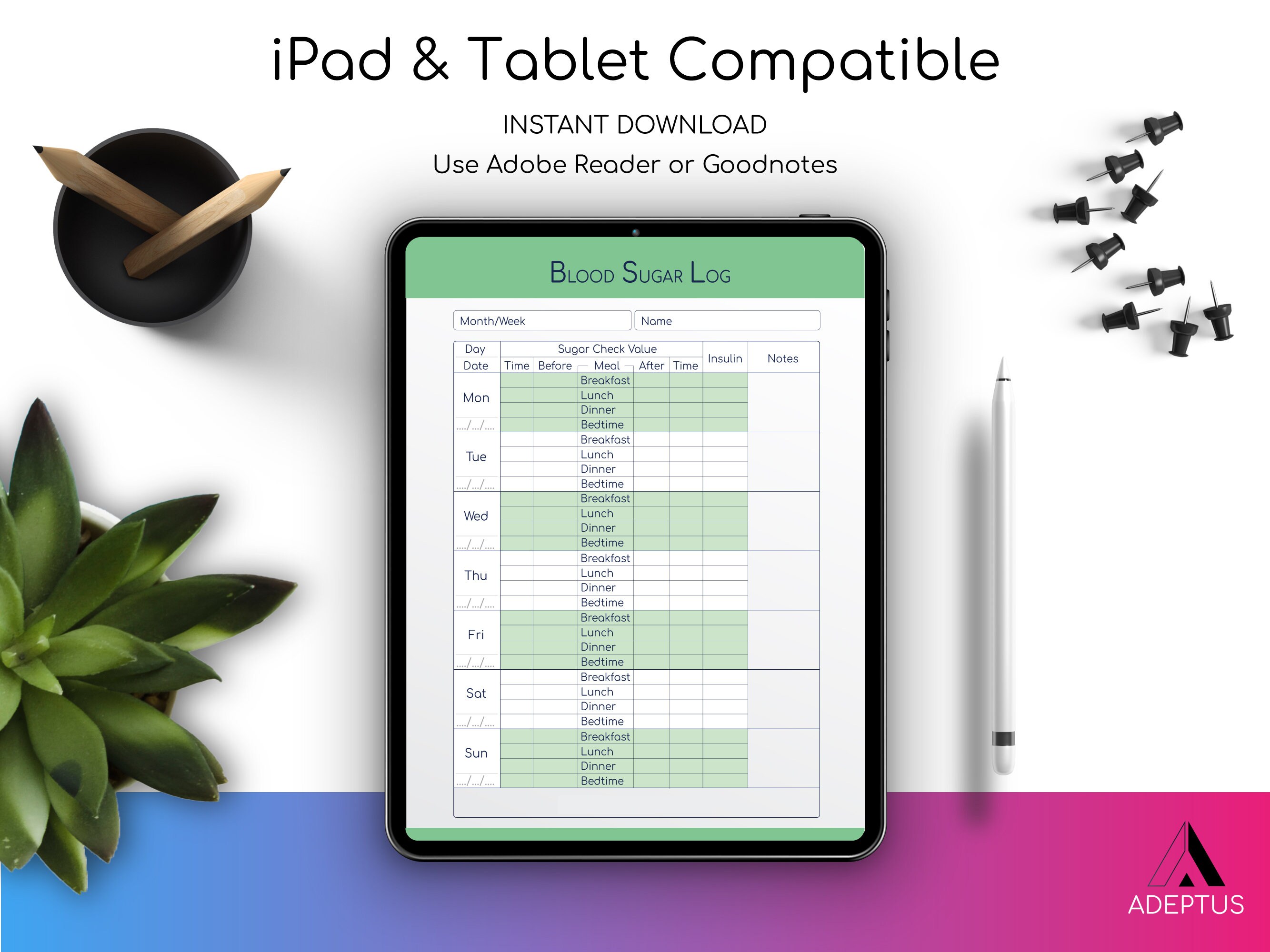 Printable Blood Sugar Glucose Log Book Graph Tracker Journal | Etsy