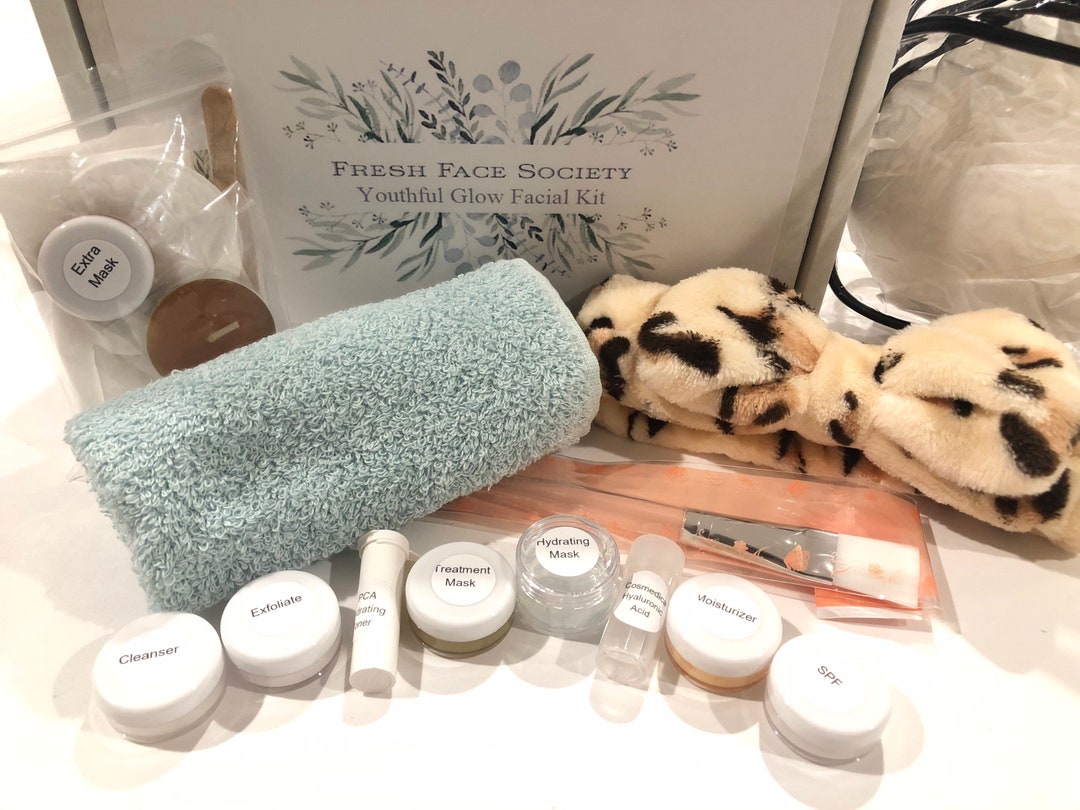 Custom Professional at Home Facial Kit - Etsy