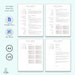 Clean Simple Resume, Professional Resume Template for MS Word, 2 Pages ...