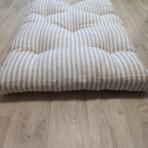 Shikibuton 3 Organic Hemp Fiber Filler Futon Hand Made Gift for Her Custom Futon Mat Shiki Futon Hand Made Topper Etsy UK