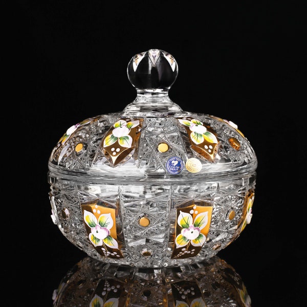 Crystal Candy Dish - Etsy